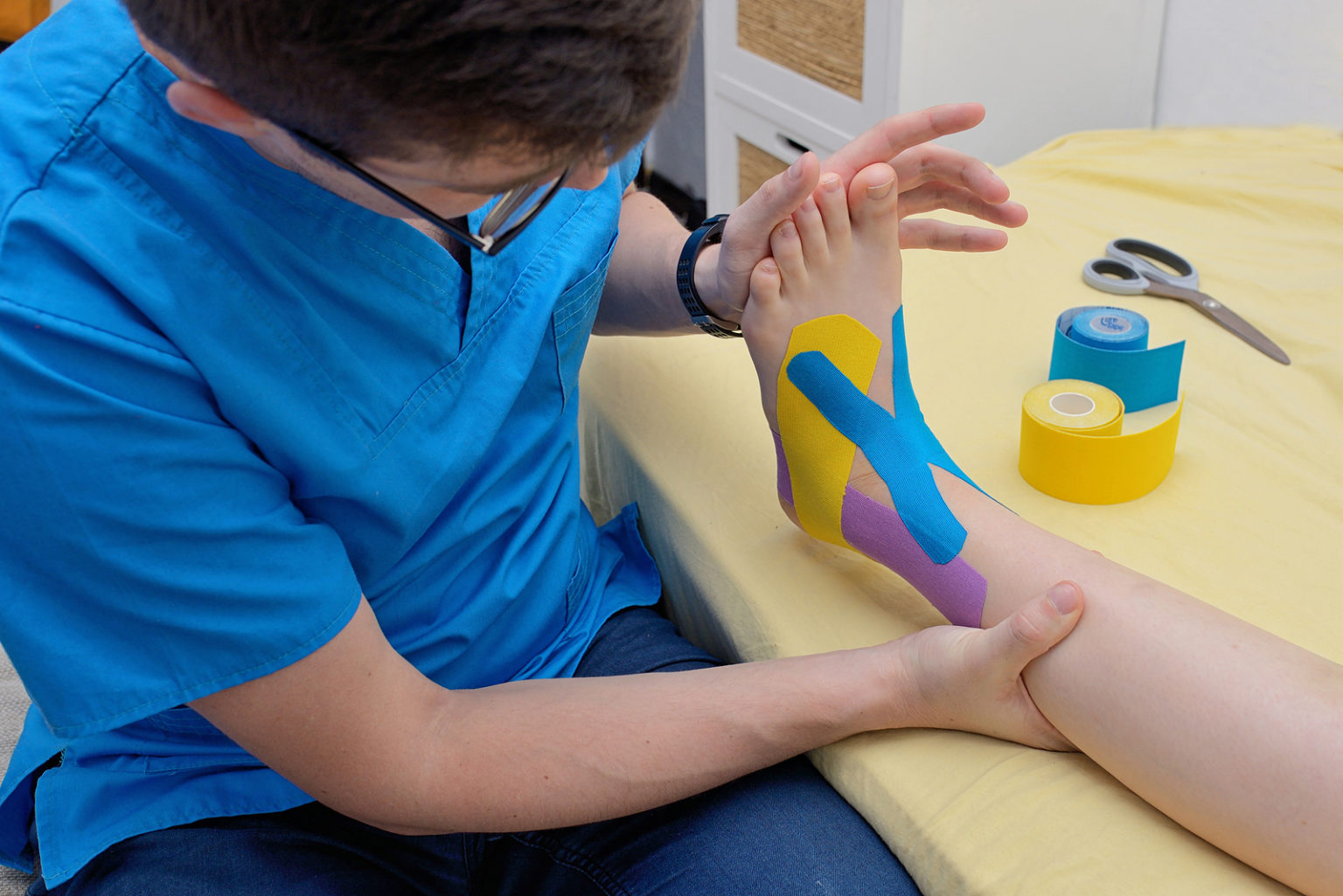 Kinesiology Taping For Ankle Sprains Seattle Clinical Massage School